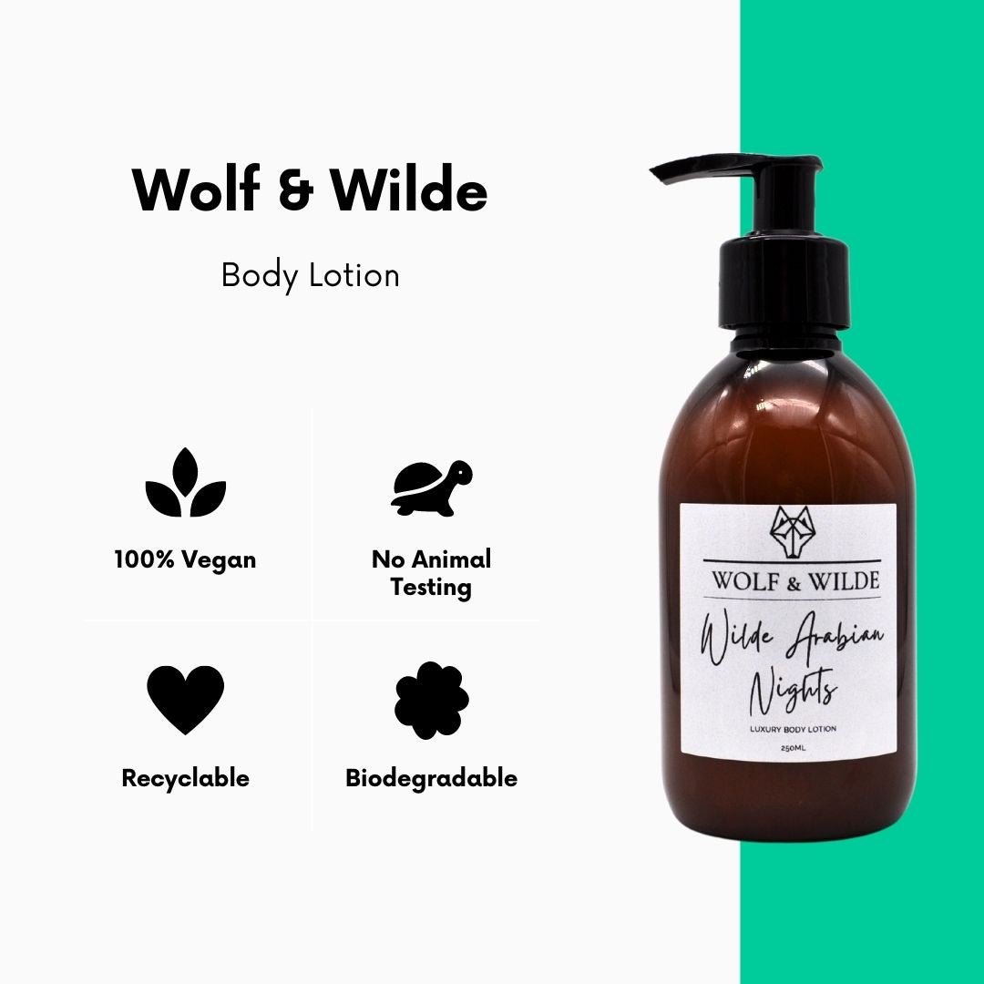 Luxury Body Lotion - Wilde Arabian Nights - 250ml – Glassware UK